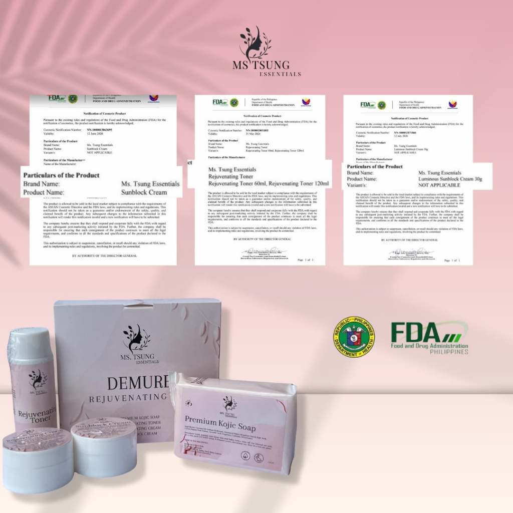 Demure Rejuvenating Set by Ms. Tsung Essentials | Shopee Philippines