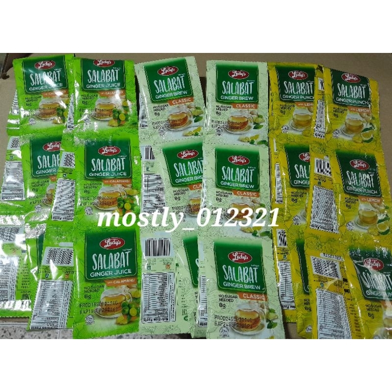 LUDY'S INSTANT SALABAT 12 SACHET 8G | Shopee Philippines