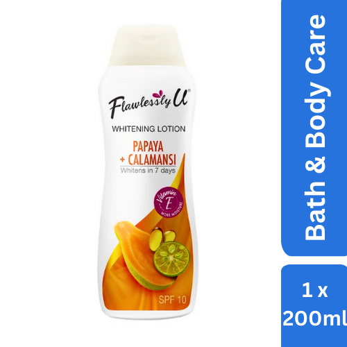 Flawlessly U 2in1 Papaya Calamansi Lotion 200ml | Shopee Philippines