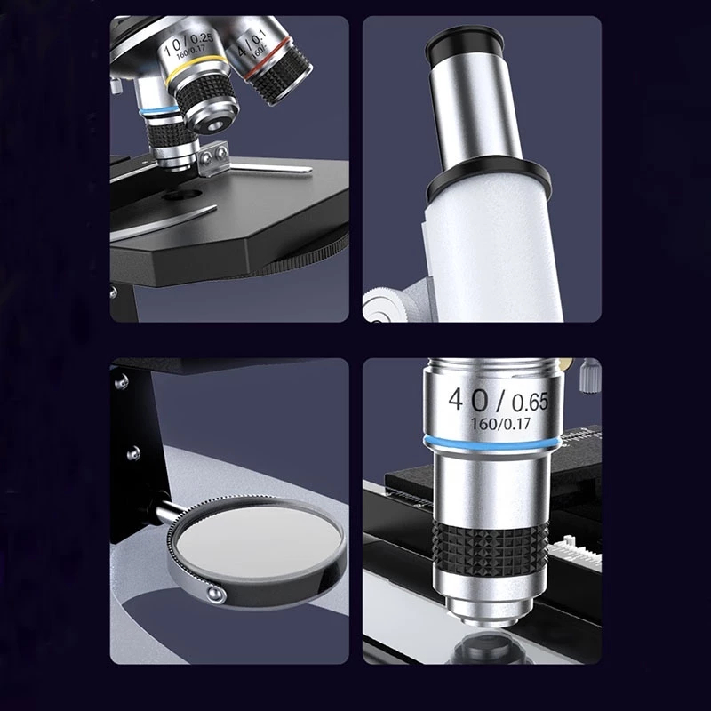 Students Educational Science Lab Professional Biological Microscope ...
