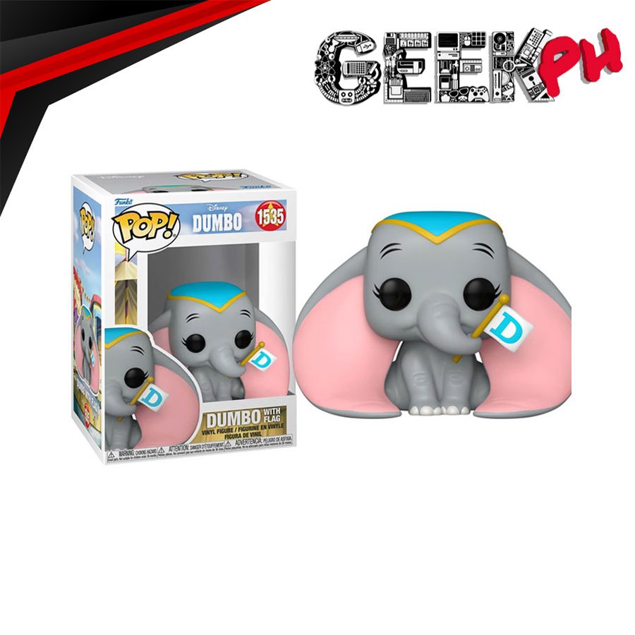 Funko Pop! Disney: Dumbo - Dumbo with Flag sold by Geek PH | Shopee ...