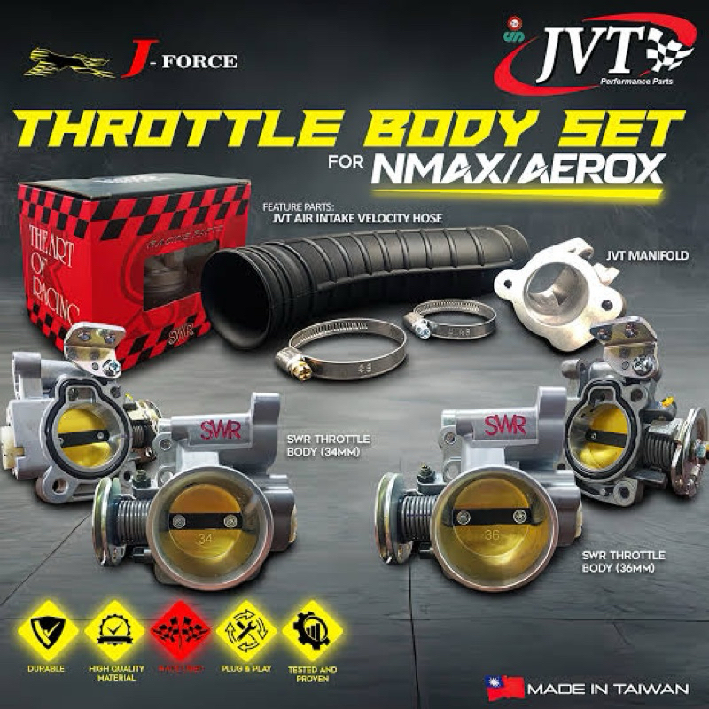 Jvt throttle Body 36mm with Ram Air For Aerox/Nmaxv2 | Shopee Philippines