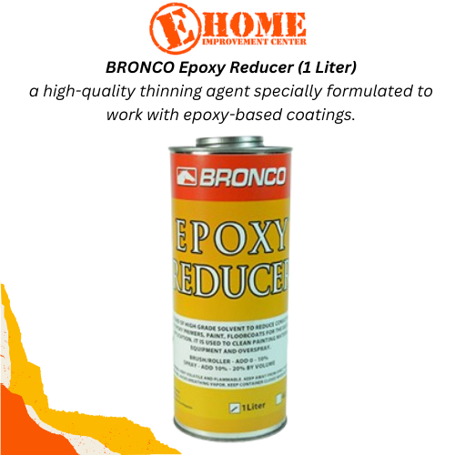 BRONCO Epoxy Reducer (1 Liter) | Shopee Philippines