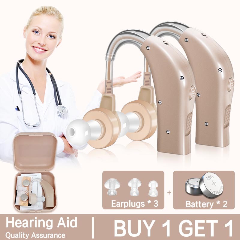 BUY 1 TAKE 1 Hearing Aid Adjustable Hearing Assistance Aid Kit Cyber ...