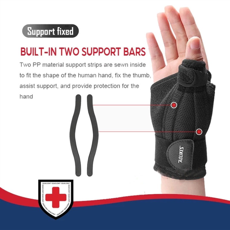 Prevent tenosynovitis Double Support Thumb Fixed Wrist Strap Thumb ...