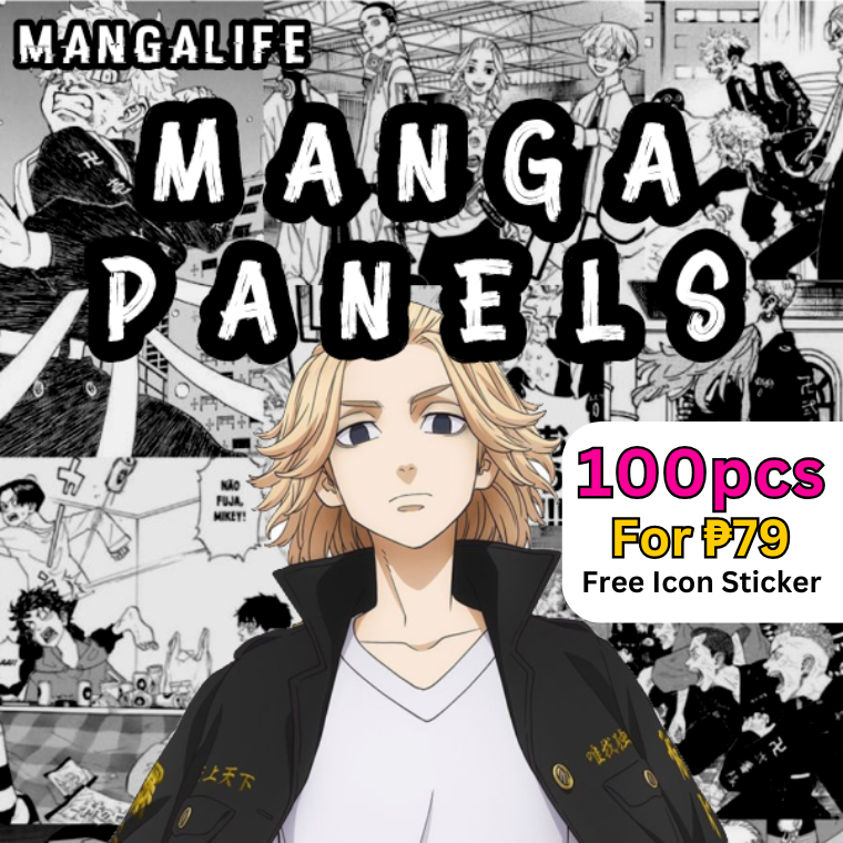 MangaLife ( ₱79 for 100pcs ) Tokyo Revengers A6 Size Anime Manga Panels ...