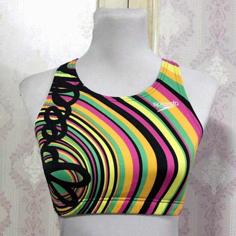 SPEEDO Activewear Sports Bra Yoga Workout Fitness Top Swimwear | Shopee ...