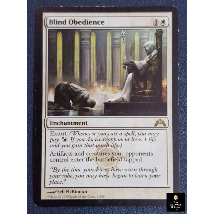 Magic the Gathering - MTG Card Game - Blind Obedience - GTC [ ID:WB1 ...