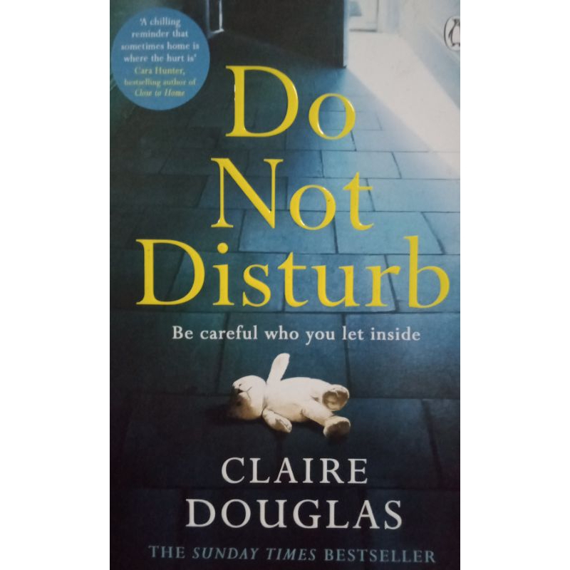 Do Not Disturb By Claire Douglas 27S J | Shopee Philippines