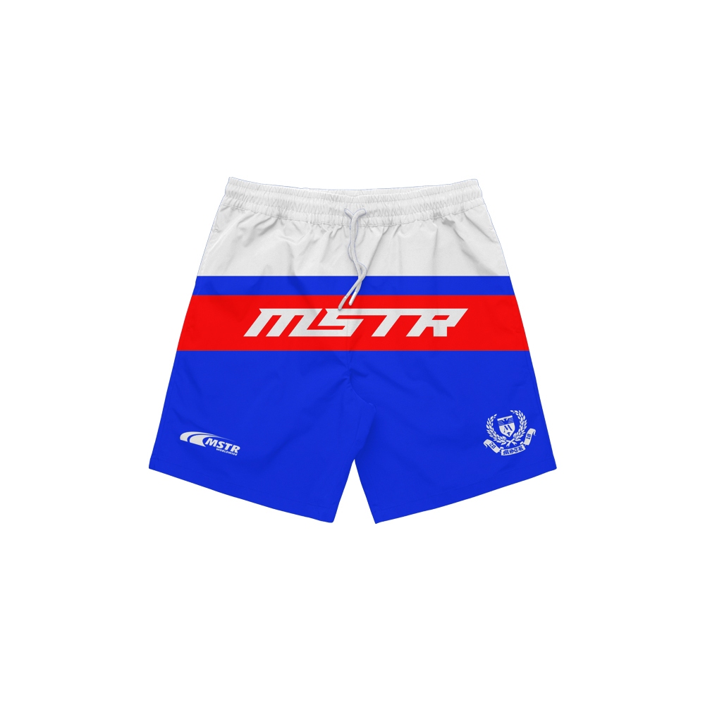 MSTR CO. - TRICOLOR COLLECTION "REGAL" Mesh Short (WBR) | Shopee ...