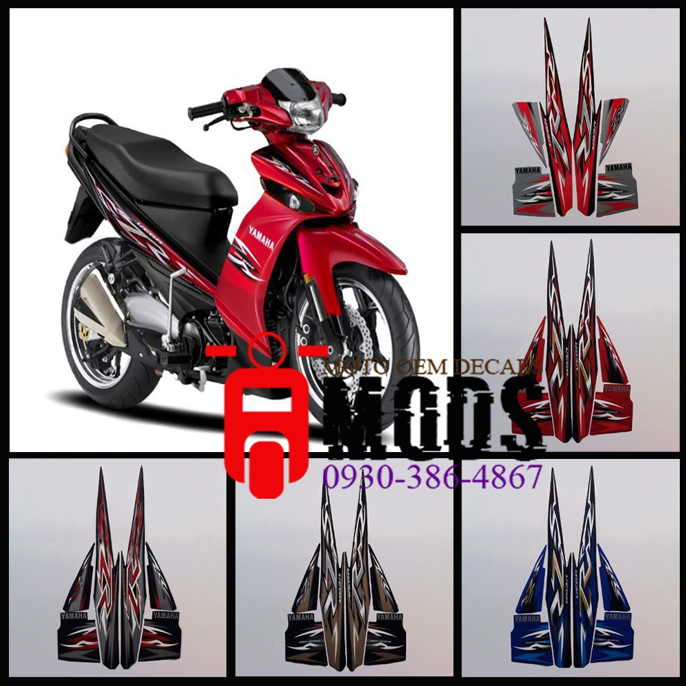 YAMAHA VEGA FORCE ZR Stock Decal/Sticker | Shopee Philippines