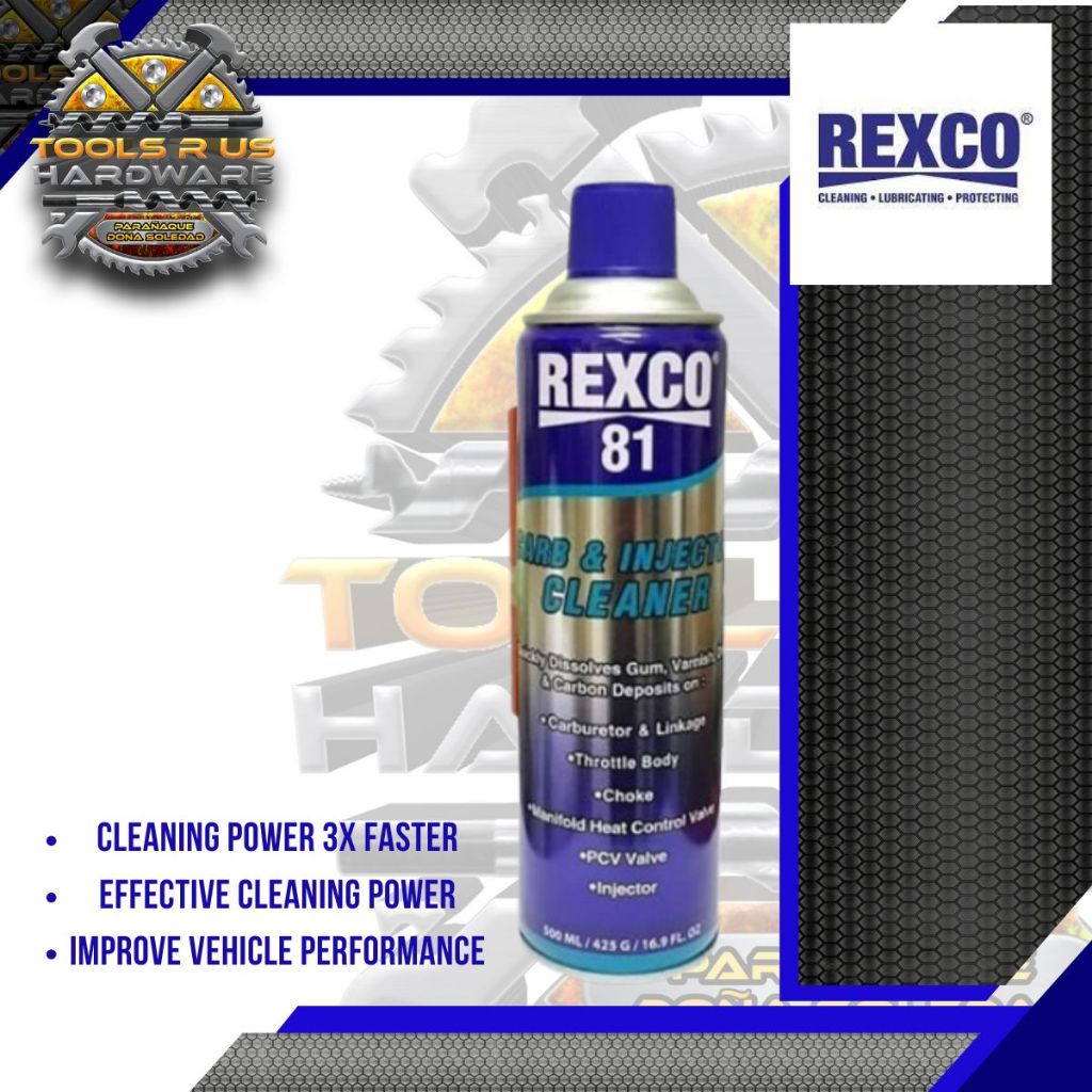 REXCO 81 CARB & INJECTOR CLEANER 300ML | RX81300 | BETTERLIVING | REX ...