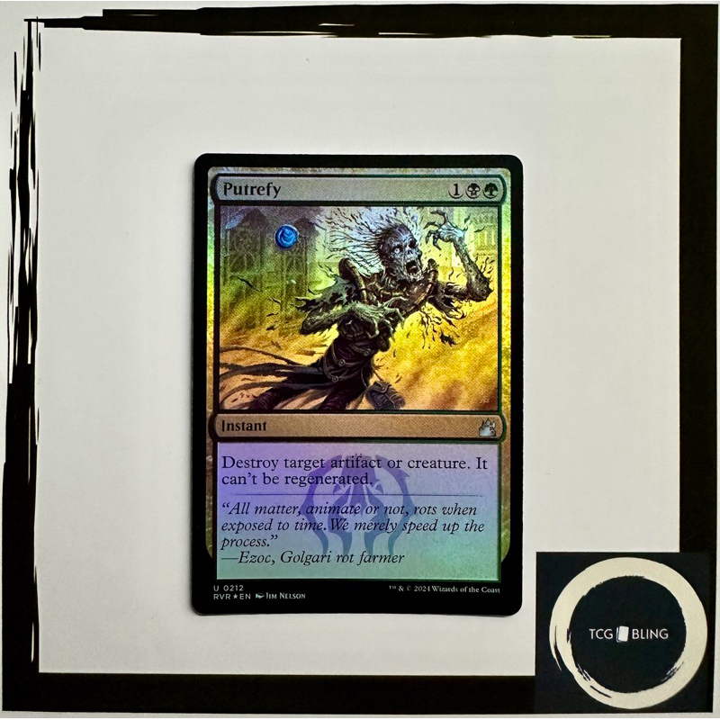Putrefy MTG- Ravnica Remastered (Normal Foil) | Shopee Philippines