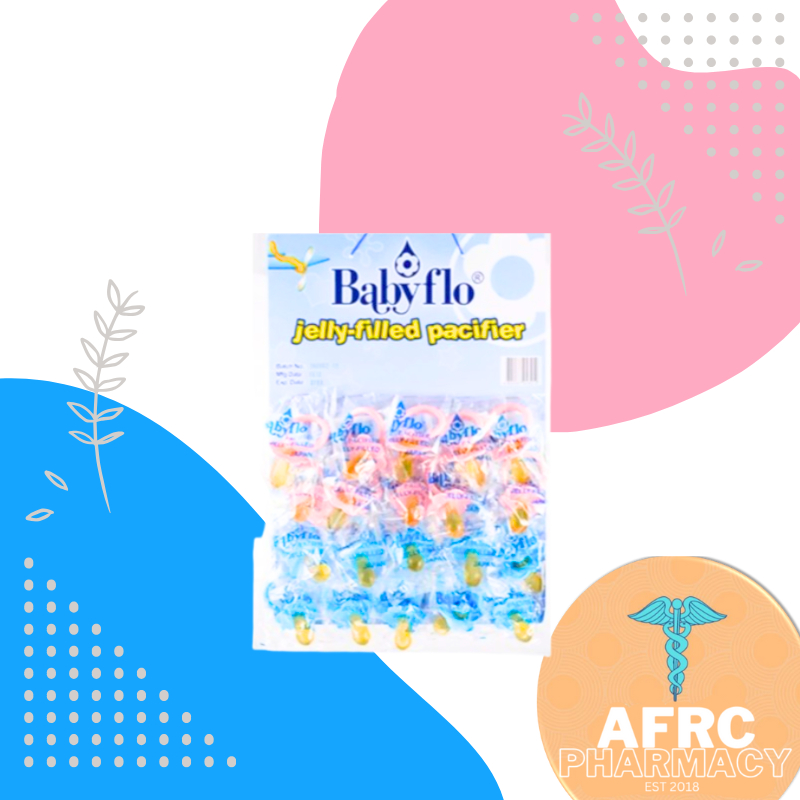Babyflo Jelly-filled Pacifier Available Pink and Blue | Shopee Philippines