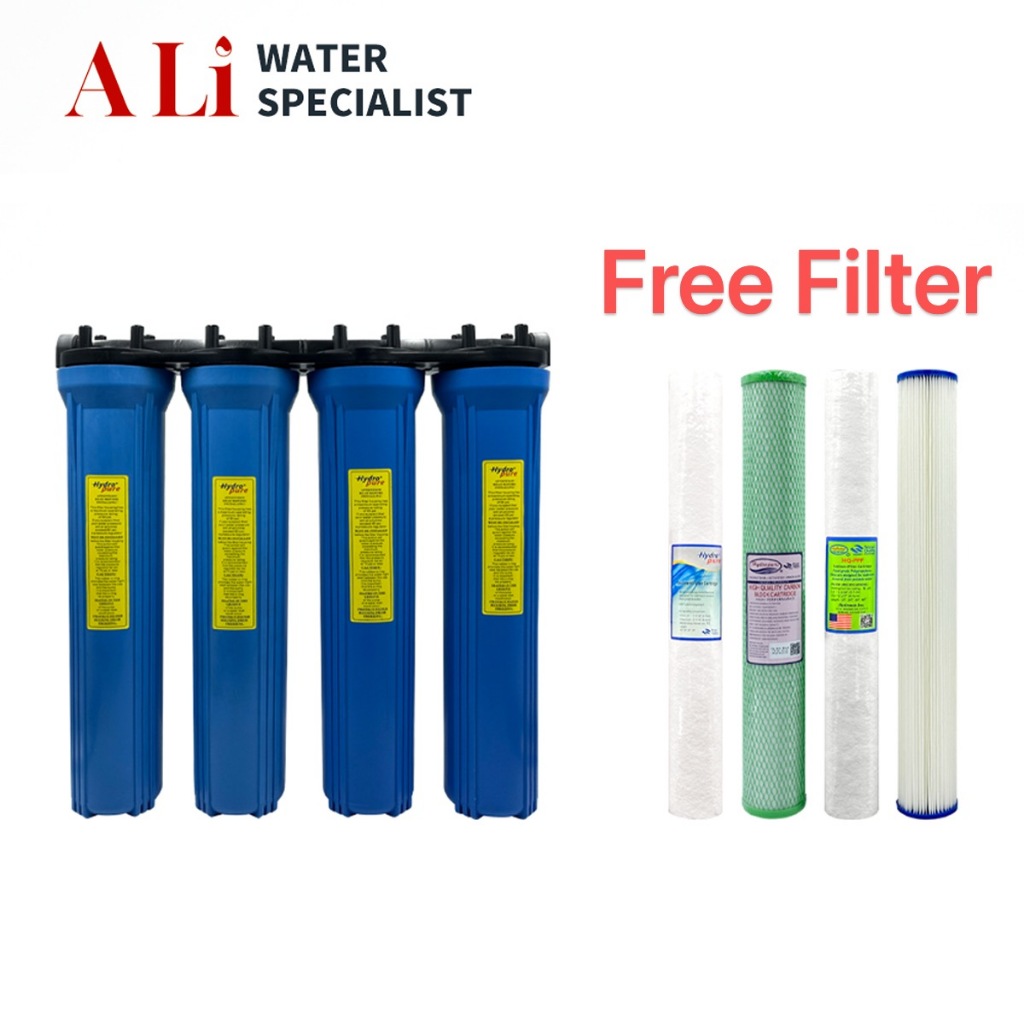 Hydropure 2/3/4 Stages 20 inch Deep Well Water Filter Housing Complete ...