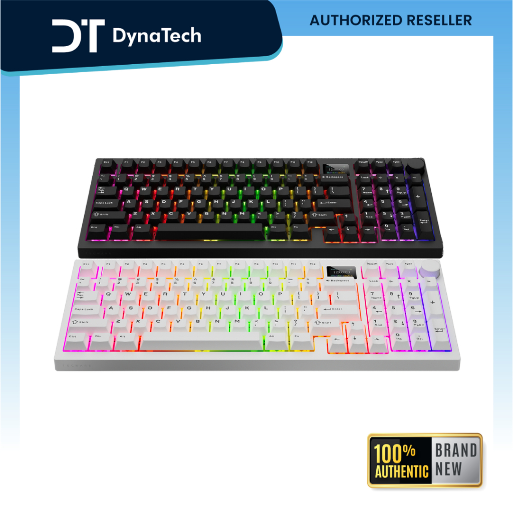 Tecware Spectre 96 LCD 3-Mode Candy Red Linear Gaming Keyboard | Shopee ...