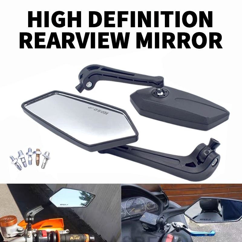 Motorcycle Side Mirror djustable For Honda Click 125i HD motor mirrow ...