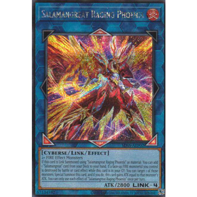 SDSS-AEP02 Salamangreat Raging Phoenix (SE) | Shopee Philippines