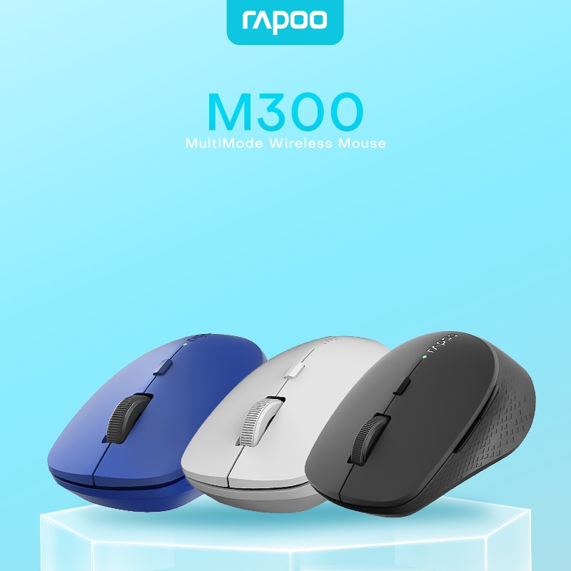 Rapoo M300 Silent Bluetooth Mouse 2.4G Wireless Mouse for laptop ...