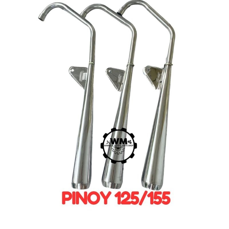 PINOY 125 155 STAINLESS CHICKEN PIPES (MOTOPOSH) | Shopee Philippines