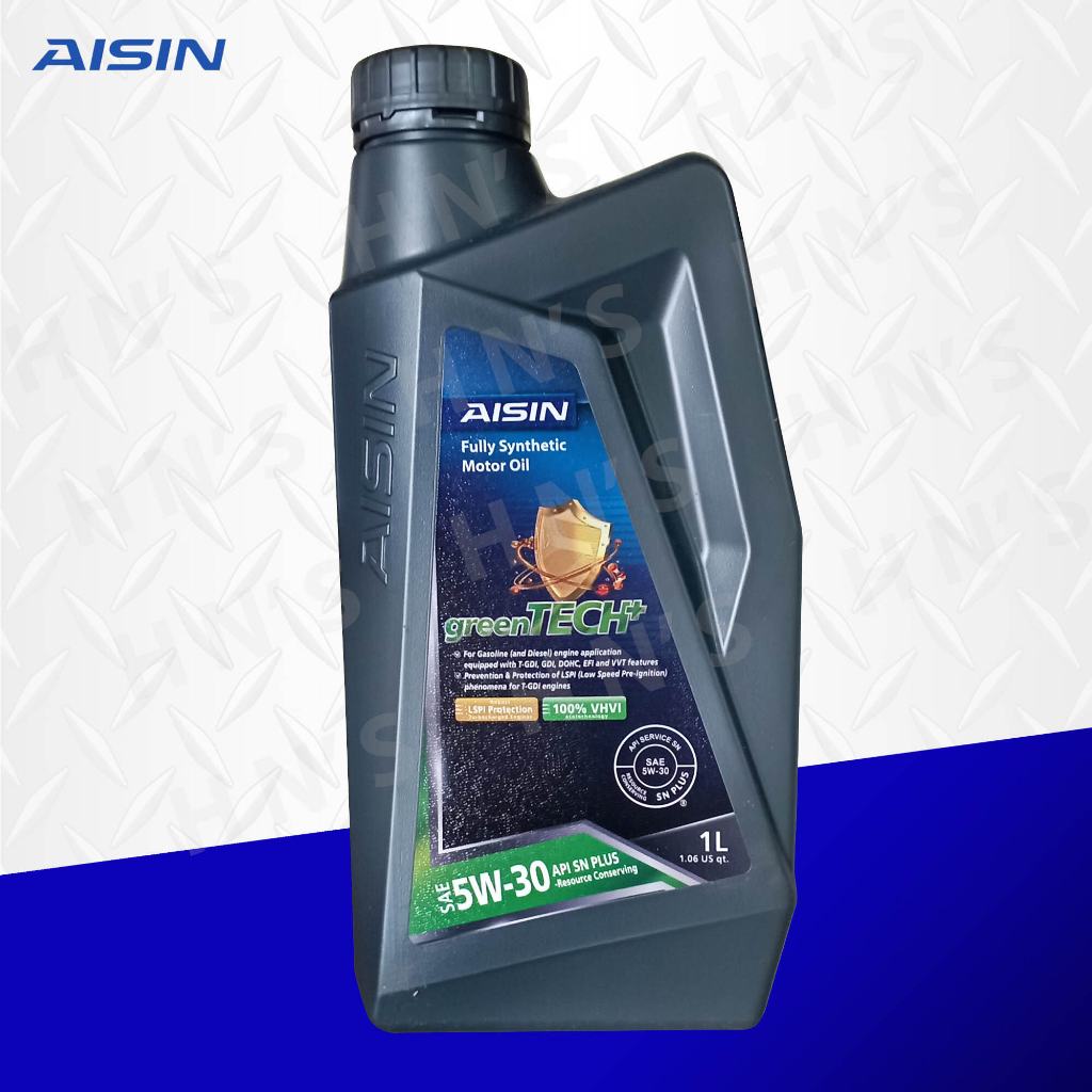 AISIN Fully Synthetic SAE 5W-30 Engine Oil 1L ( 1 Liter ) | Shopee ...