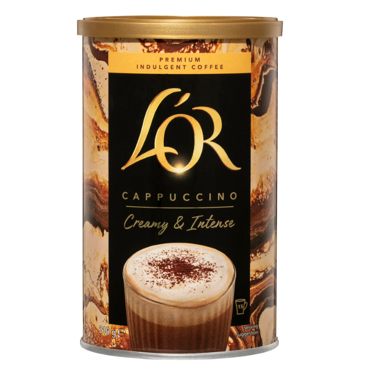 L'or Cappuccino Coffee | 210g (AUG 2025) | Shopee Philippines