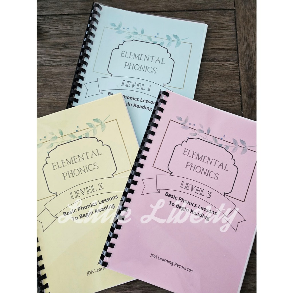 Elemental Phonics Level 1, Level 2 and Level 3 | Teach Your Child To ...
