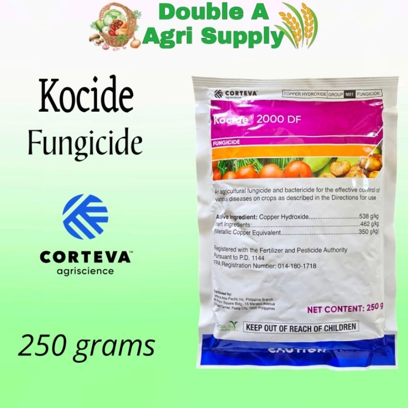 Kocide (Copper Hydroxide) Fungicide and Bactericide 250 grams - Corteva ...