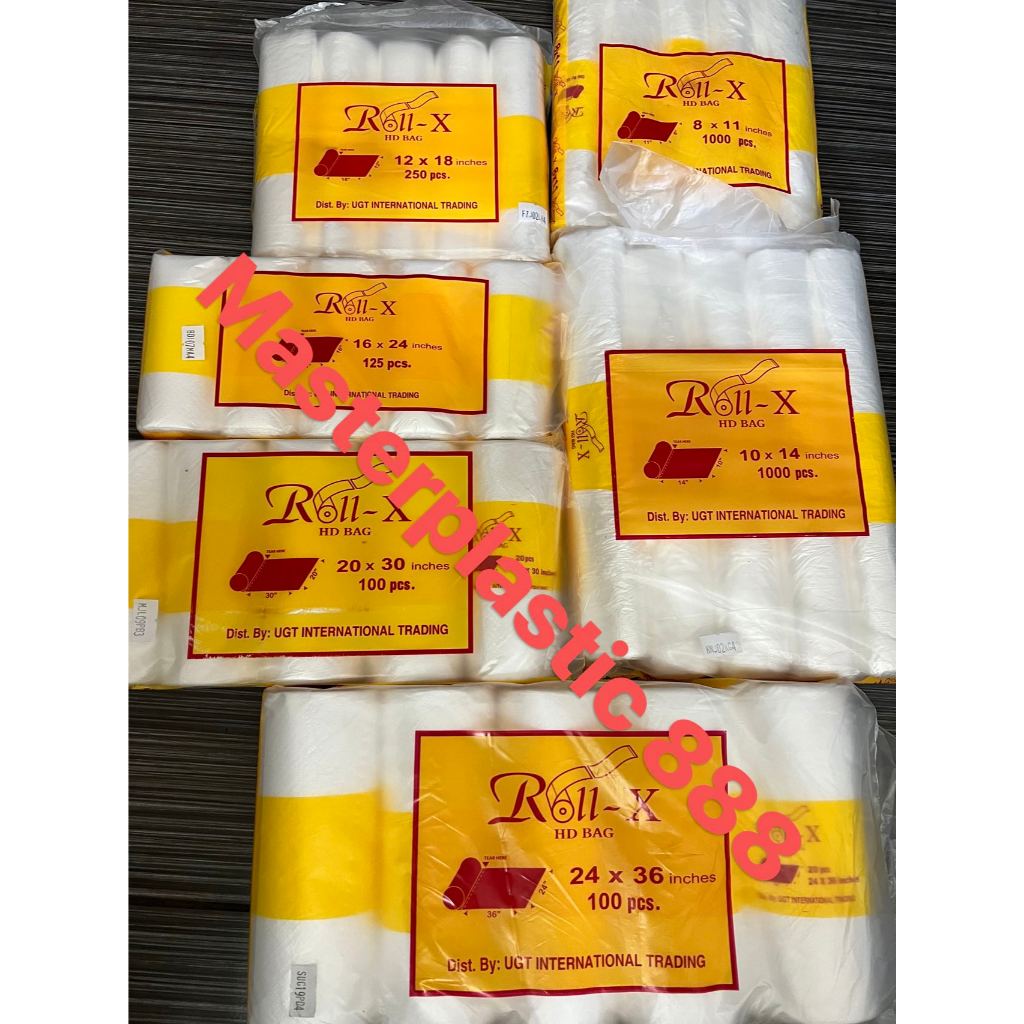 PER ROLL Roll-X HD bag (8x11, 10x14, 12x18, 16x24, 20x30, 24x36) PER ...