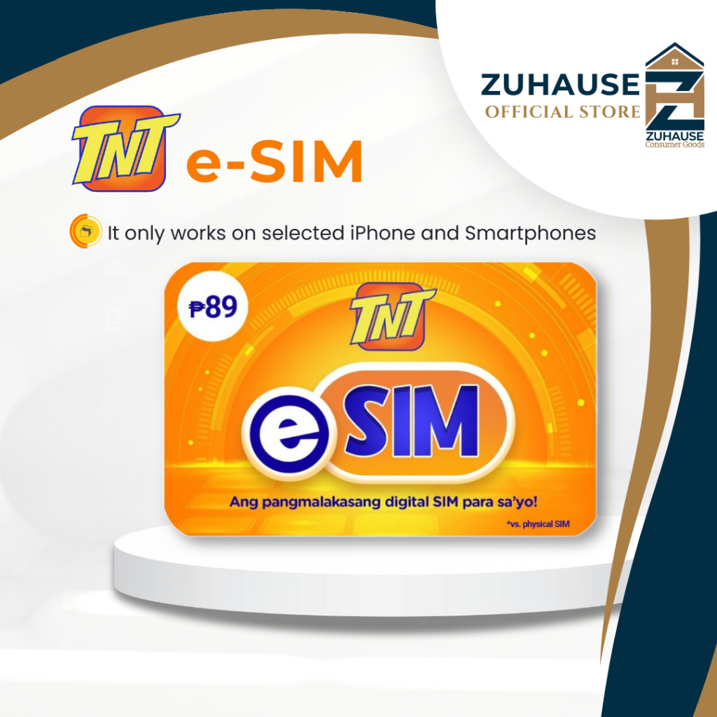 TNT eSIM With Up To 21GB Data | Shopee Philippines