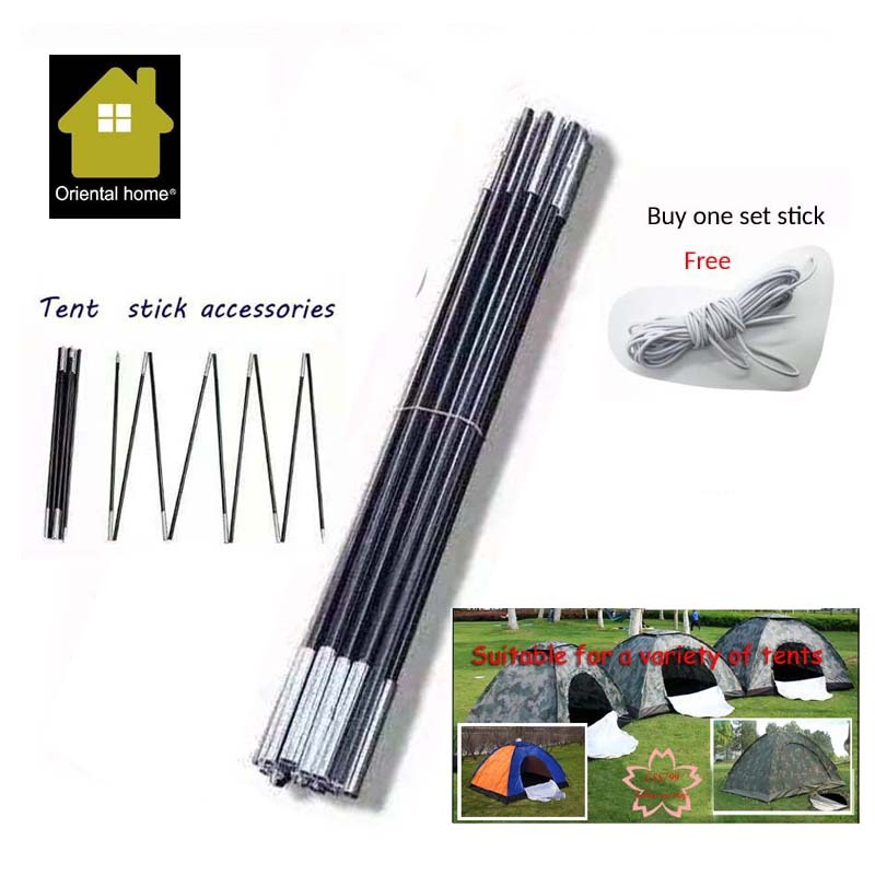 Oriental Home Outdoor camping stick tent accessory rubber/stick/tent ...
