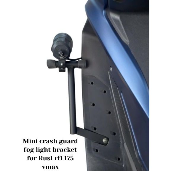 Mini crash guard fog light bracket for Rusi rfi 175 vmax (ZERO ...
