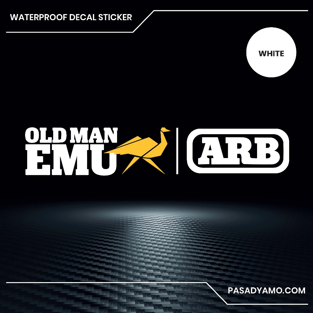 Old Man Emu Decal Sticker for Cars Motorcycles Laptops Skateboards 8 inches | Shopee Philippines