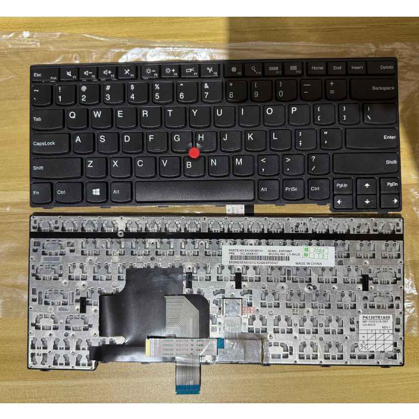 IBM Lenovo ThinkPad E450 E460 e455 e450c w450 e465 Laptop Keyboard US ...