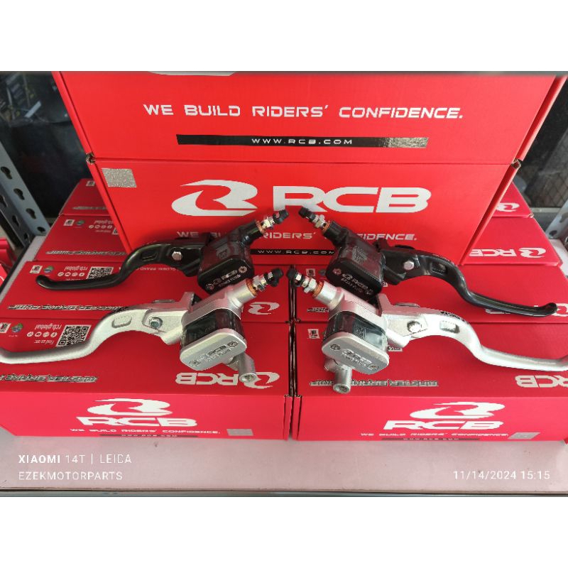 RCB E3 BRAKE MASTER 14MM L/R SET ONLY FOR NMAX, XMAX, ADV, PCX | Shopee ...