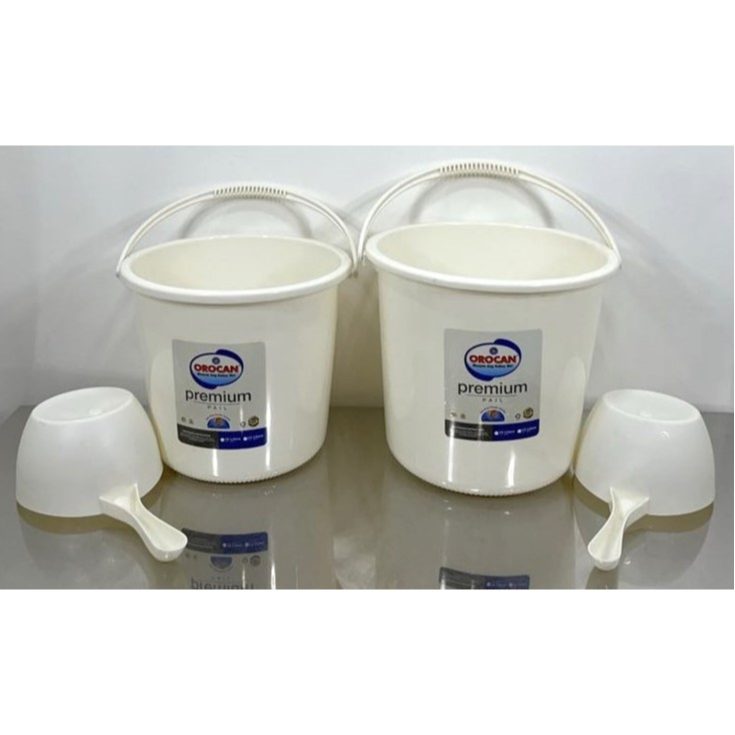 Orocan 6064/6063-P Premium Pail 16L(FREE DIPPER) | Shopee Philippines