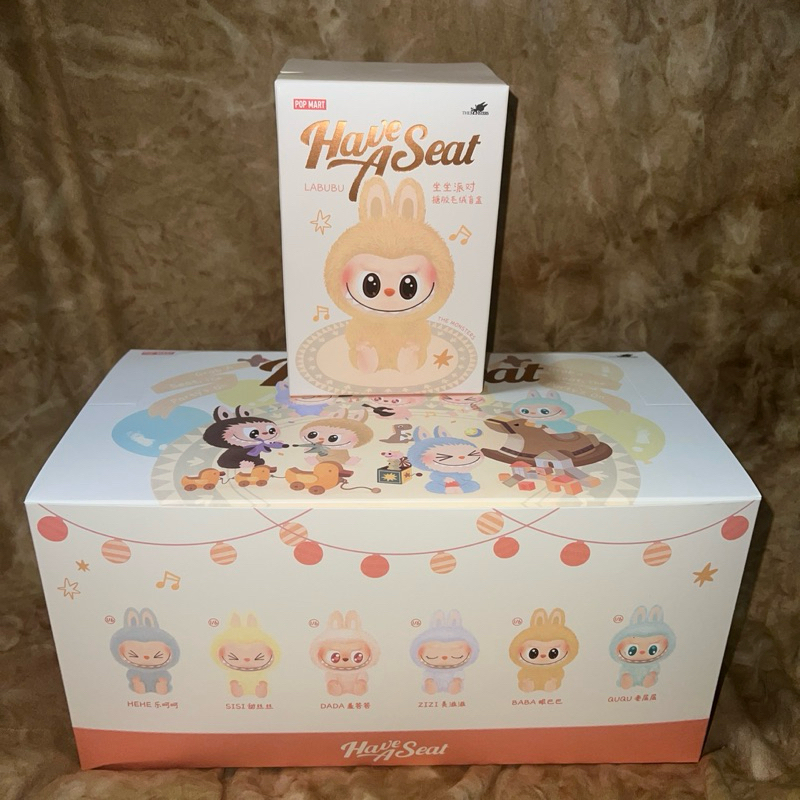The Monsters V2 Have A Seat Popmart Blind Box Sisi Hehe Baba Ququ Dada ...