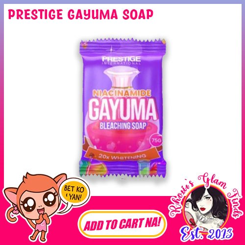 Prestige Niacinamide Gayuma Bleaching Soap 75g | Shopee Philippines
