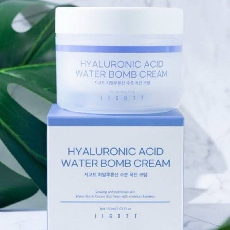 Jigott Hyaluronic Acid Water Bomb Cream 150ml | Shopee Philippines