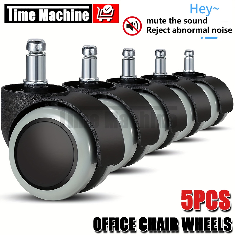 5pcs Office Chair Wheels Heavy Duty 2inch Computer Chair Wheel Caster ...