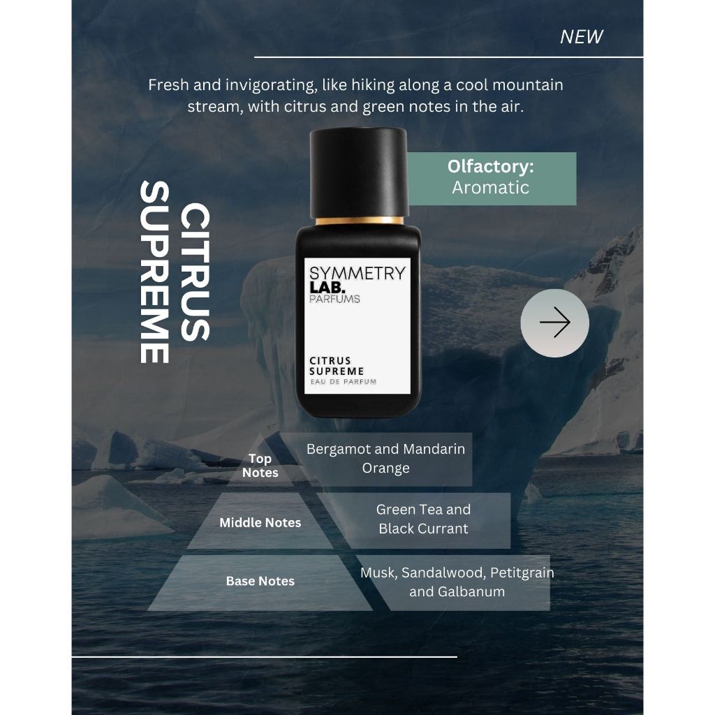 Citrus Supreme Eau De Parfum by Symmetry Lab Parfums | Shopee Philippines