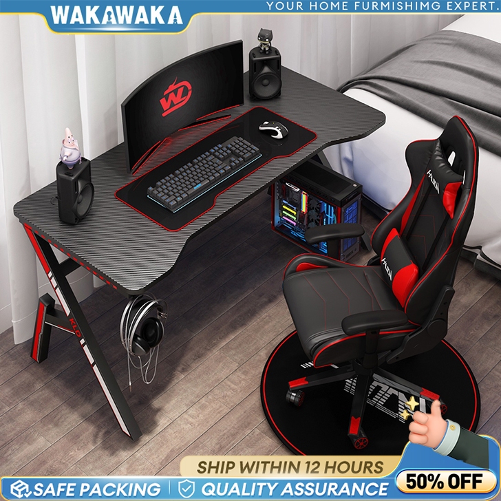 Computer Table for 2 Monitors Gaming Table Office Game Tables Study ...