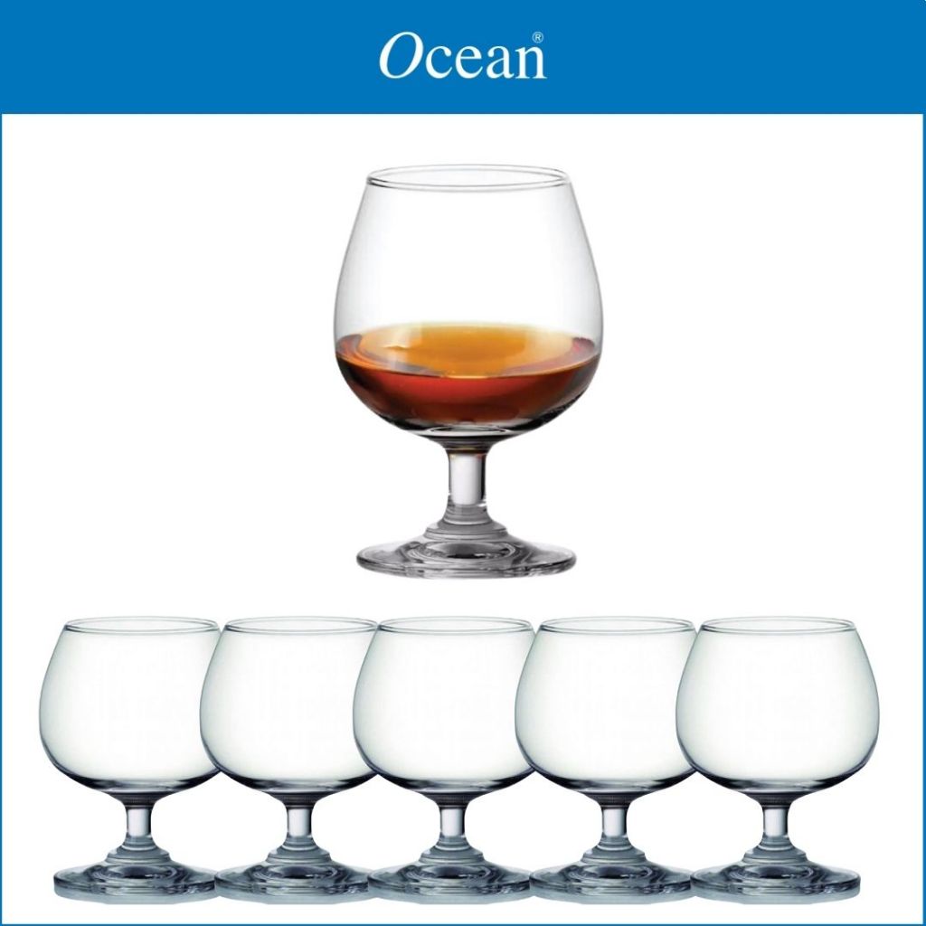 Ocean Glassware Classic Brandy Drinking Glass 195 mL (SET OF 6) WCCC ...