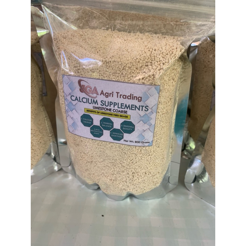 Limestone Grits Coarse Calcium Supplement for Animals and Plants 750g ...