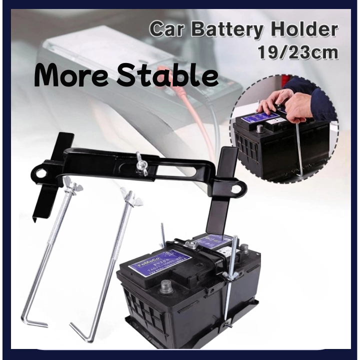 Adjustable Car Battery Holder Stabilizer Fixed Bracket 19/23 cm Car ...