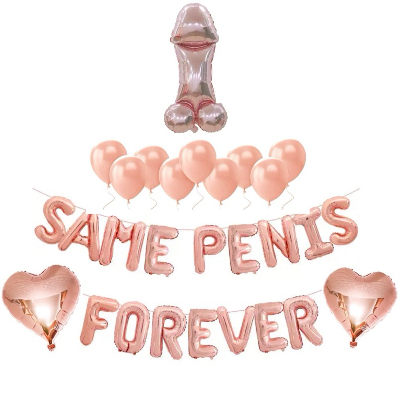 Same Pen*s Forever Bridal Shower Decorations | Shopee Philippines