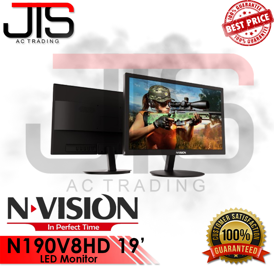 LED MONITOR NVISION N190HD V8 19" | Shopee Philippines