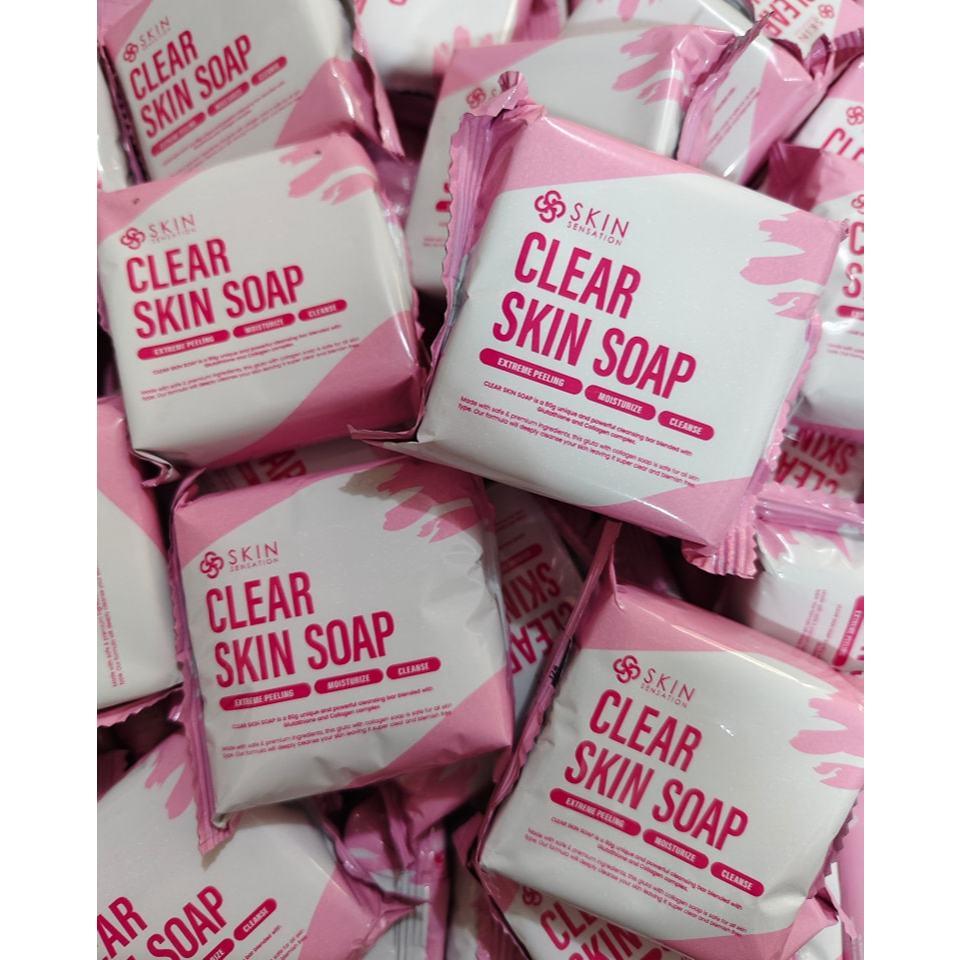 Skin Sensation Clear Skin Soap - 80g | Shopee Philippines