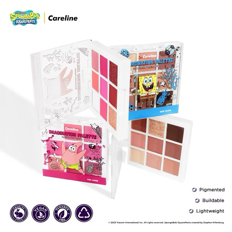 SpongeBob X Careline Imagination Palette Eyeshadow Palette 7.5g ...