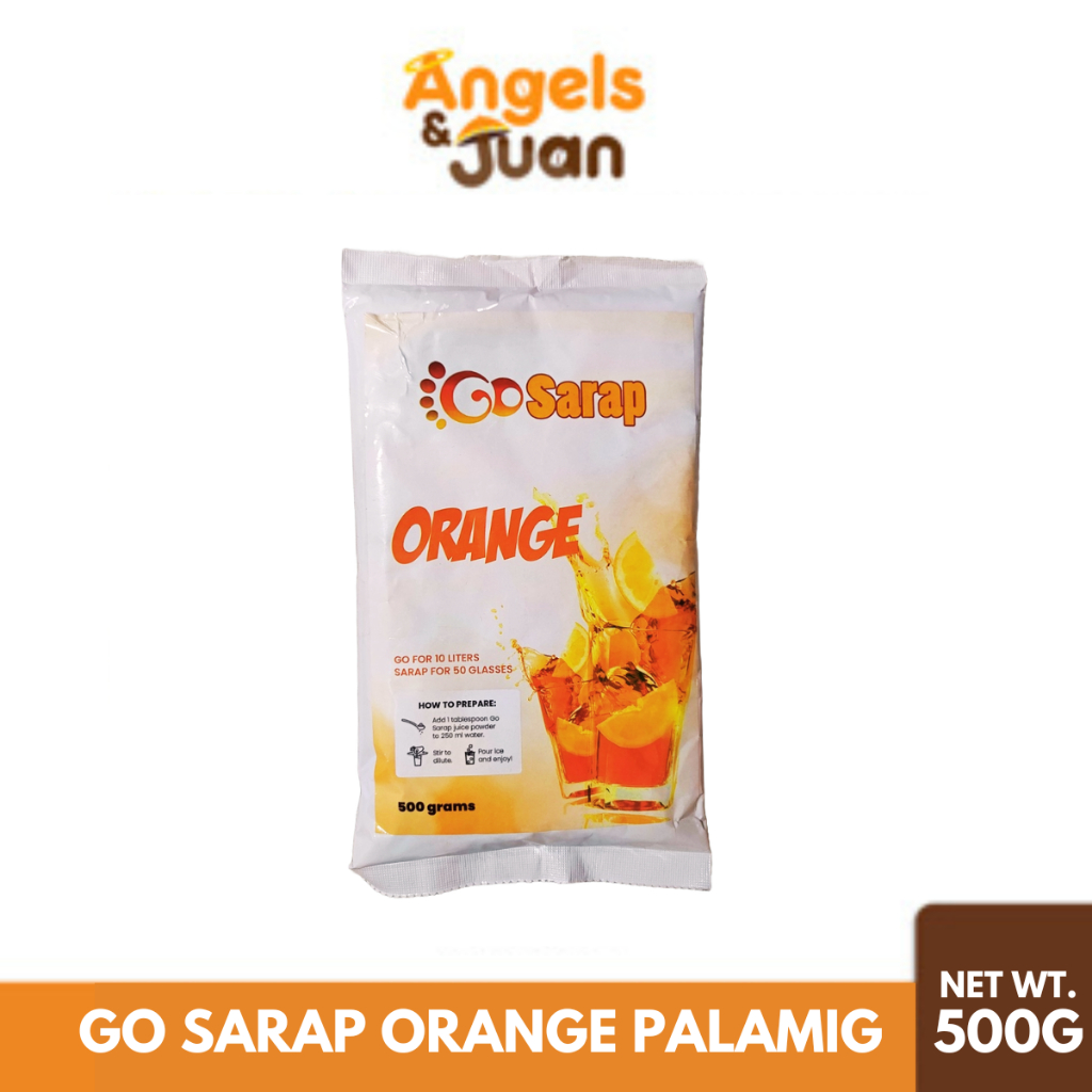 Go Sarap Orange Palamig Powder Mix 500g | Shopee Philippines